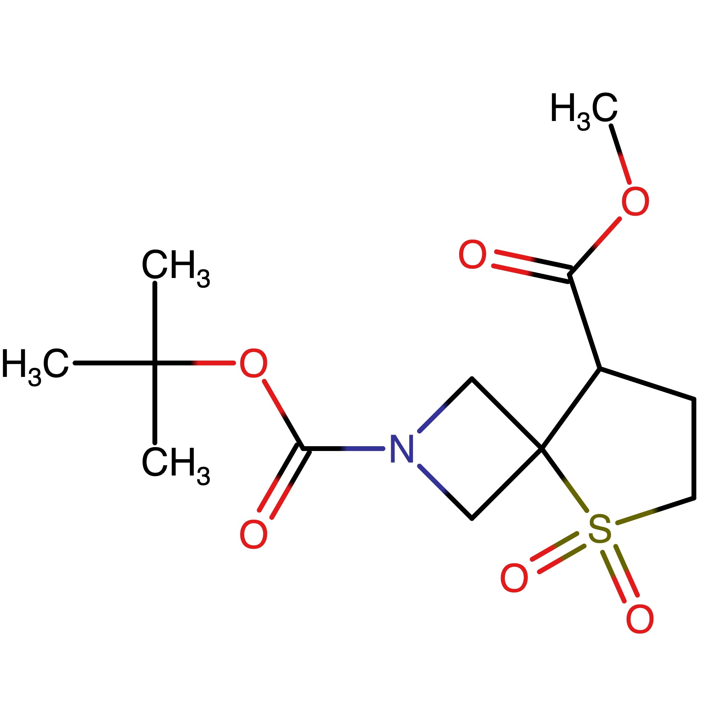 CAS RN 1340481-80-2 | 2-tert-Butyl 8-methyl 5-thia-2-azaspiro[3.4 ...